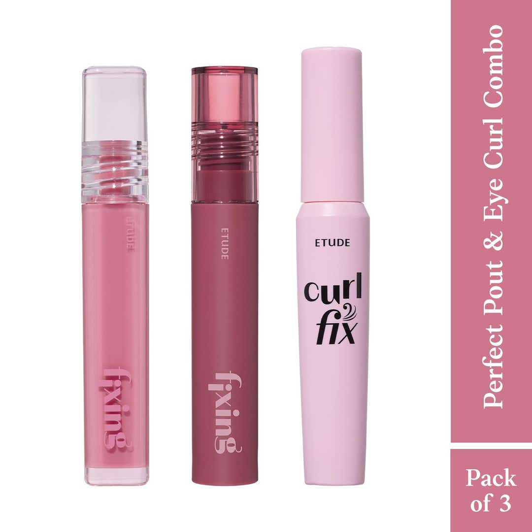 Buy Etude Perfect Pout & Eye Curl Combo Online at Best Price in India ...