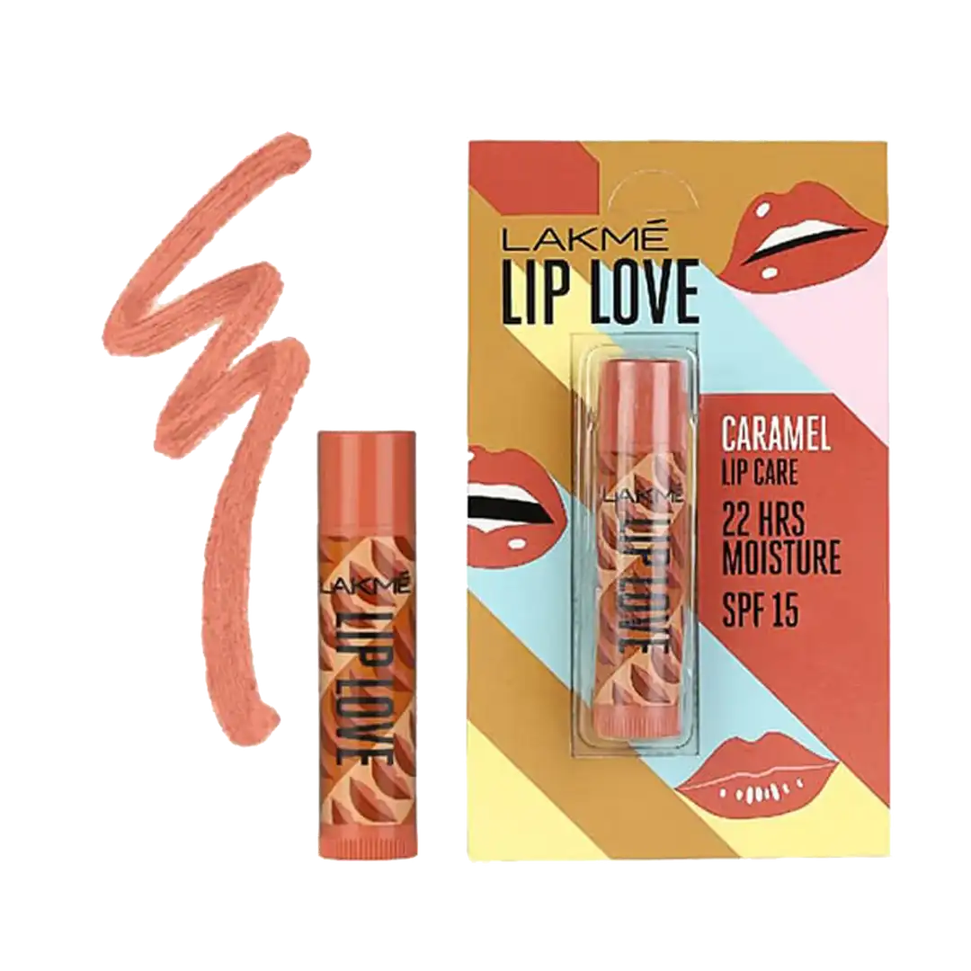 Buy Lakme Lip Love Chapstick - Caramel (4.5g) Online at Best Price in India
