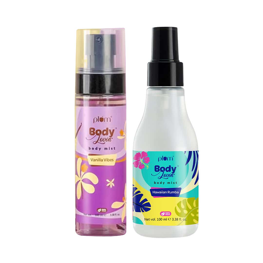 Buy Plum BodyLovin' Vanilla & Beachy Body Mist Duo Combo Online at Best ...