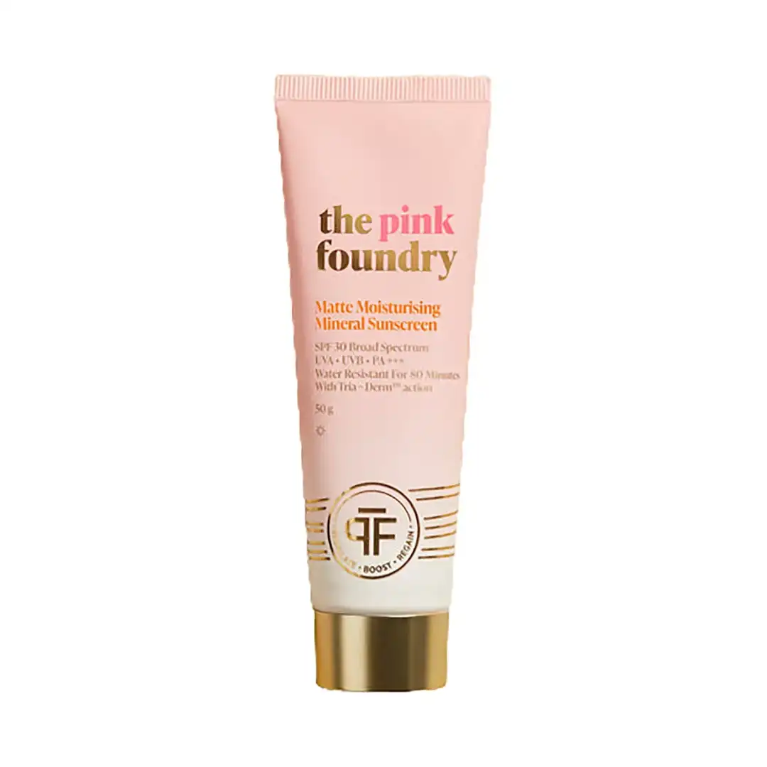 Buy The Pink Foundry Matte Moisturising Mineral Sunscreen (50g) Online ...