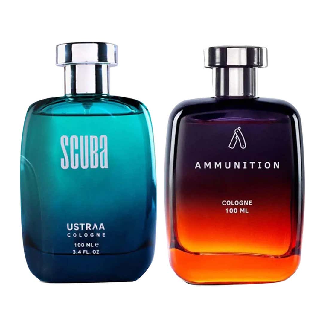 Buy Ustraa Cologne For Men Ammunition (100 ml) & Cologne For Men Deep ...