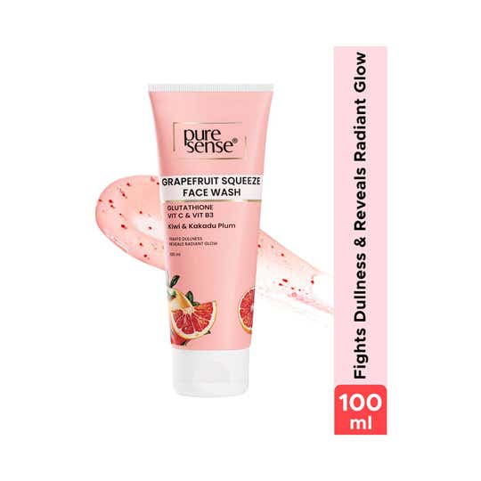 Buy Pure Sense Grapefruit Squeeze Face Wash (100 ml) - Pure Sense ...