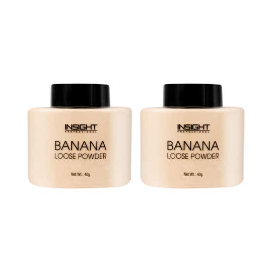 Buy Insight Cosmetics Banana Loose Powder (Pack of 2) - Insight ...