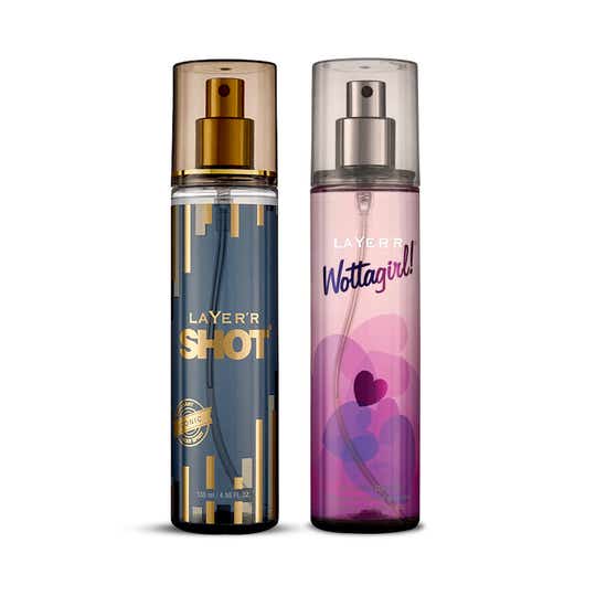 Buy Layer'r Shot and Wottagirl Iconic and Secret Crush Combo - (135ml ...